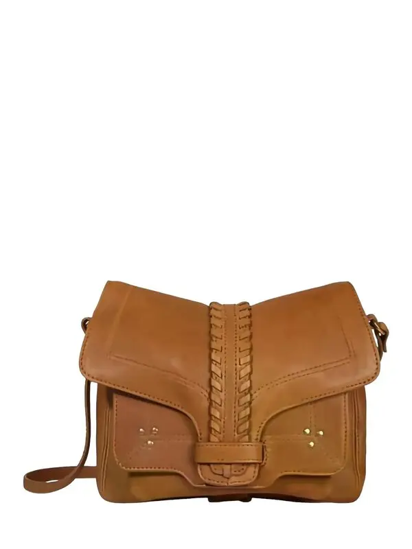 Jérôme Dreyfuss Harry S Braided Leather Crossbody Bag - Brown
