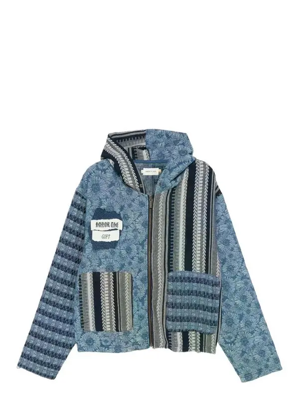 HONOR THE GIFT Tapestry Hooded Jacket - Blue