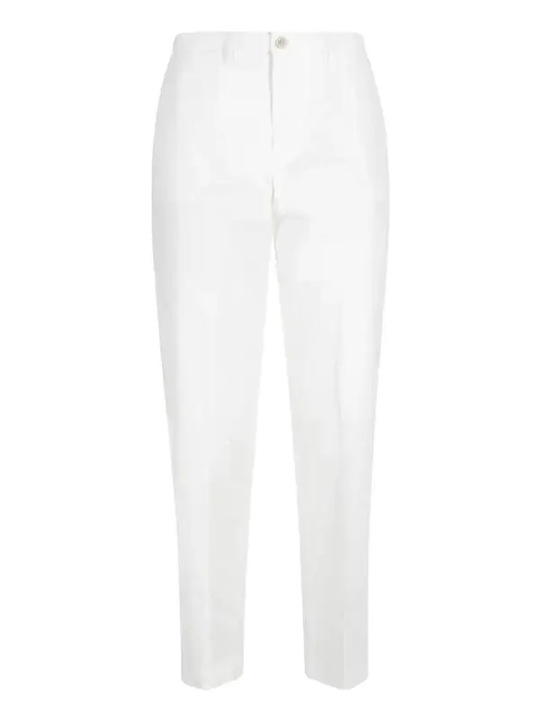 BRIGLIA 1949 Button Trousers - White