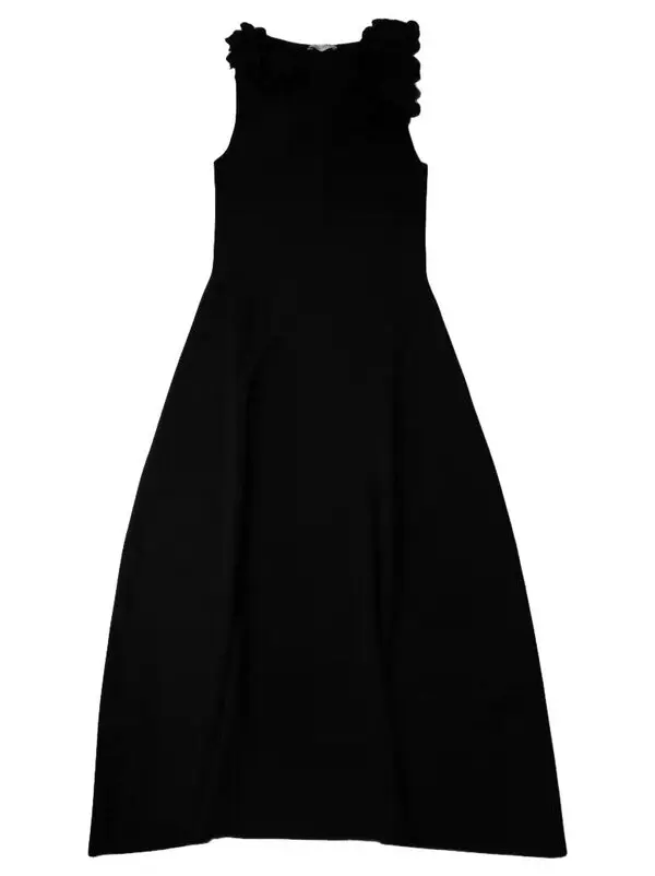 Altuzarra Woolfe Ruffled Maxi Dress - Black
