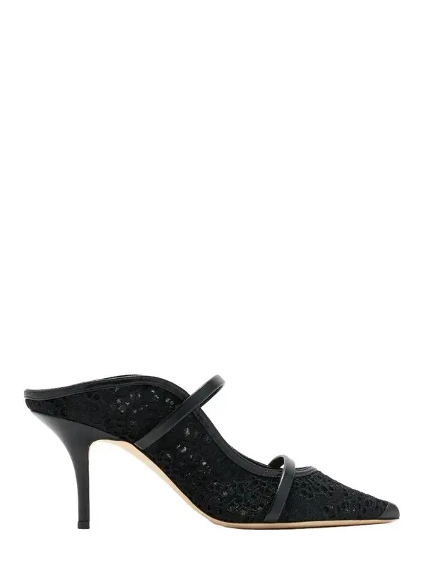 MALONE SOULIERS Maureen Strap Mules - Black