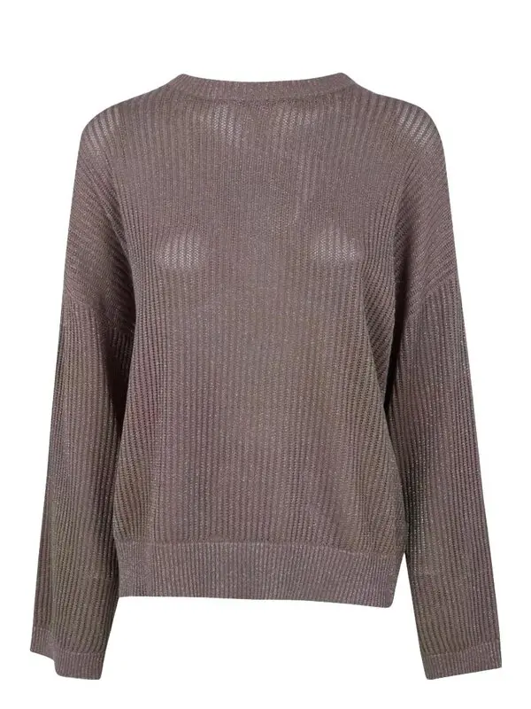 Brunello Cucinelli Textured Knitwear - Brown