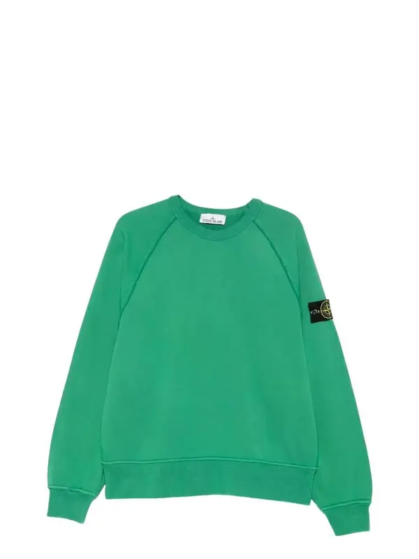 Stone Island Raglan-sleeve Sweatshirt - Green