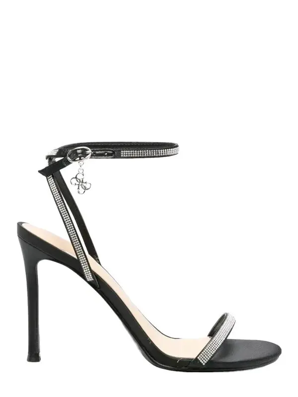 Guess Charm-detail Sandals - Black