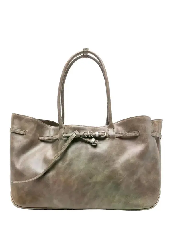 MARGESHERWOOD Buckle-detail Tote Bag - Green