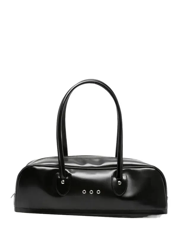 Comme Des Garçons Faux-leather Shoulder Bag - Black