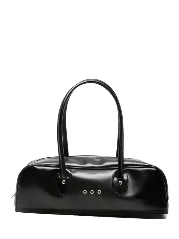 Comme Des Garçons Faux-leather Shoulder Bag - Black