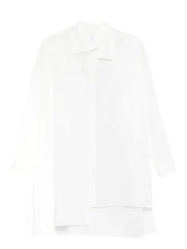 Y’s Asymmetric Shirt - White