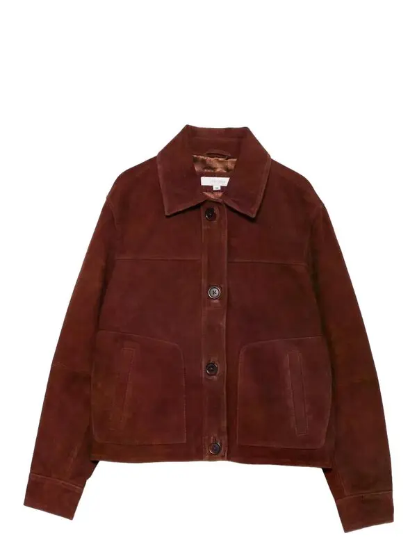 JCSOPHIE Livorno Buttoned Jacket - Brown