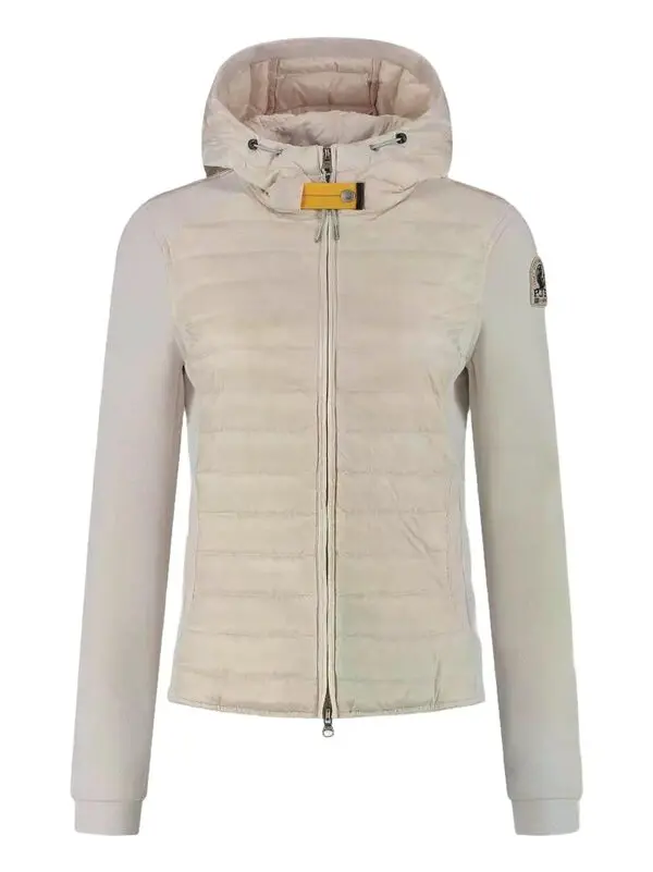 PARAJUMPERS Caelie Hooded Puffer Jacket - Neutrals