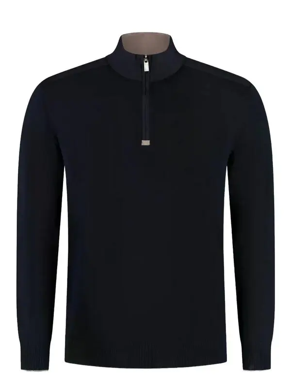 Paul & Shark Half-zip Knitwear - Blue