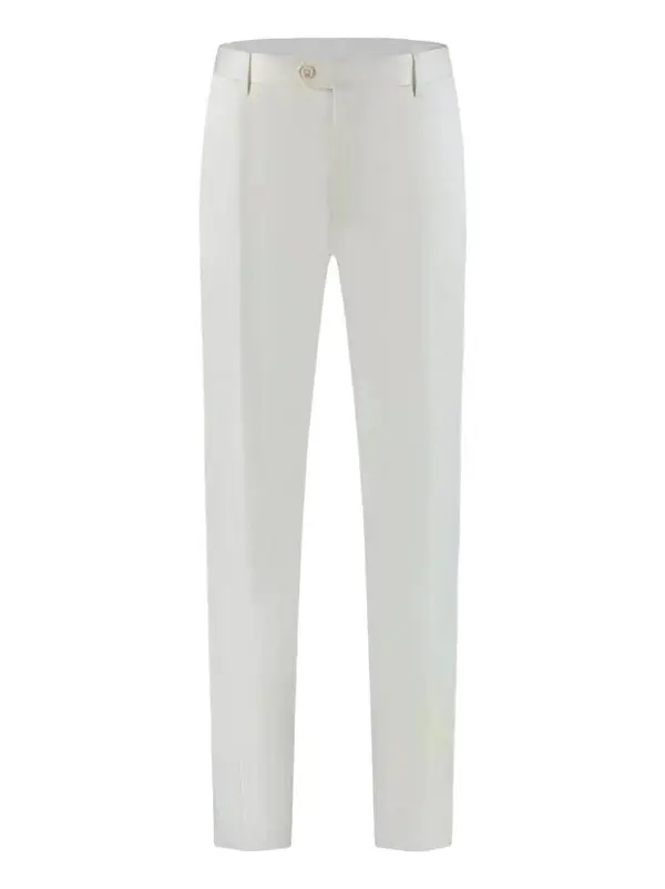 LARDINI Buttoned Trousers - White