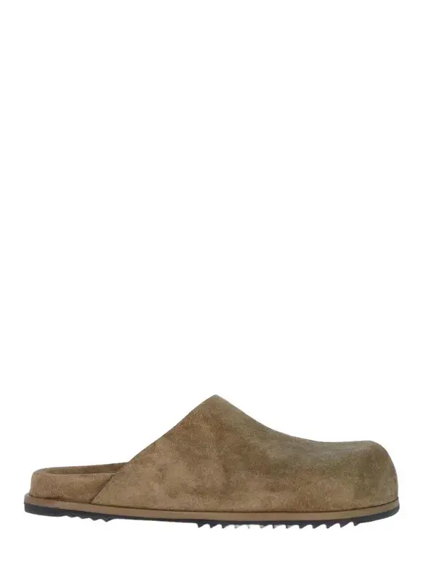 Rick Owens Suede Slip-on Sandals - Brown