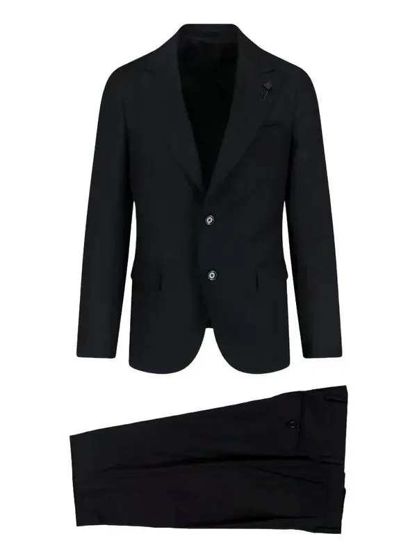 LARDINI Button Single-breasted Suit - Blue