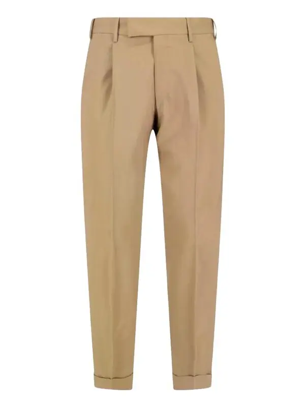 PT TORINO Tailored Trousers - Neutrals