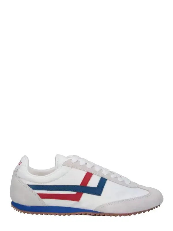 PRO-KEDS 1949 Racer 77 Stripe-detail Sneakers - White