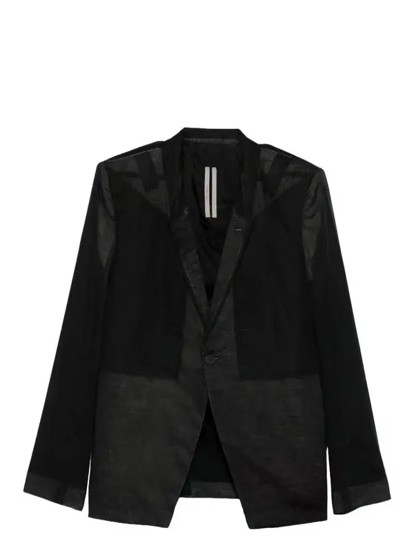 Rick Owens Fogpocket Blazer - Black