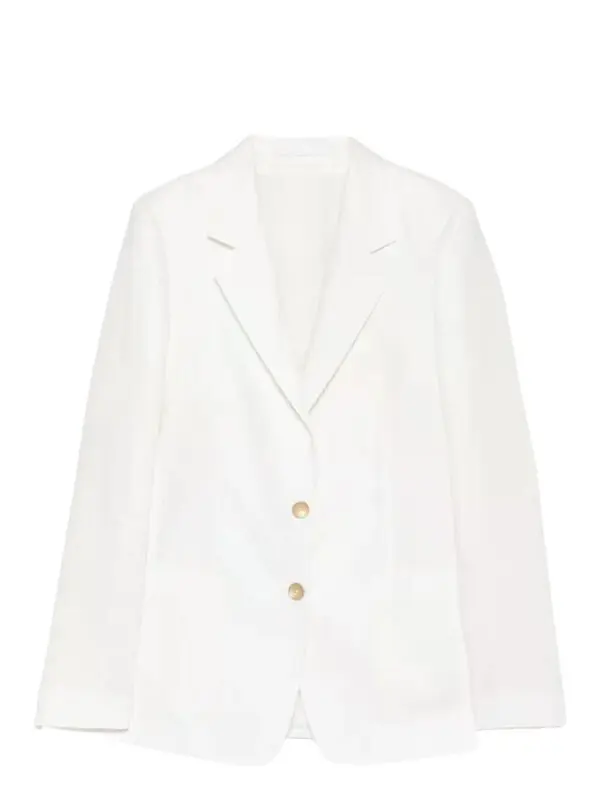 Tagliatore Single-breasted Blazer - White