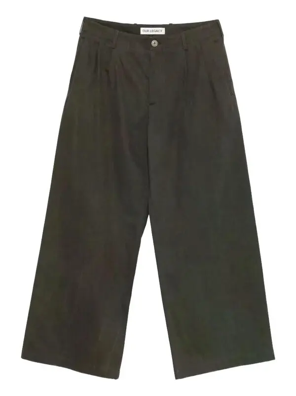 Our Legacy Bridge Trousers - Green