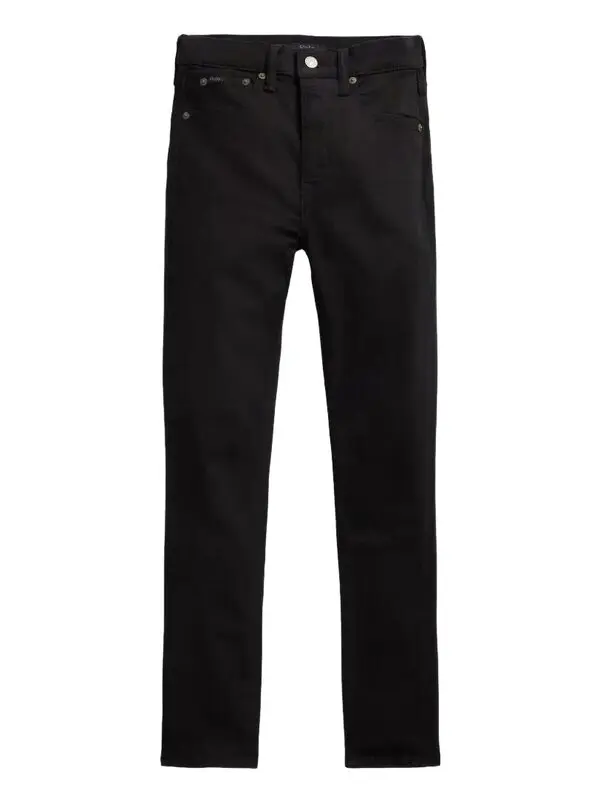 Polo Ralph Lauren Logo Patch Denim Jeans - Black