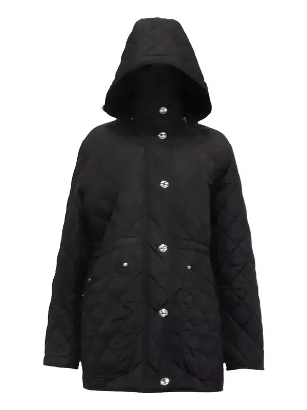 Burberry Quilted Padded Jacket - Black
