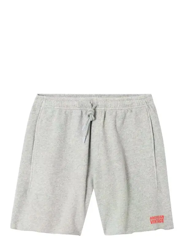 American Vintage Drawstring Shorts - Grey