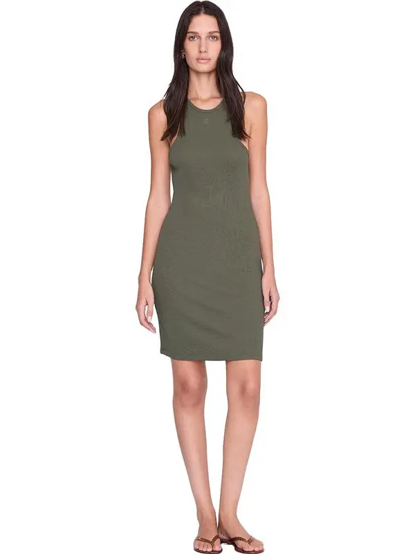 ANINE BING Cole Mini Dress - Sage