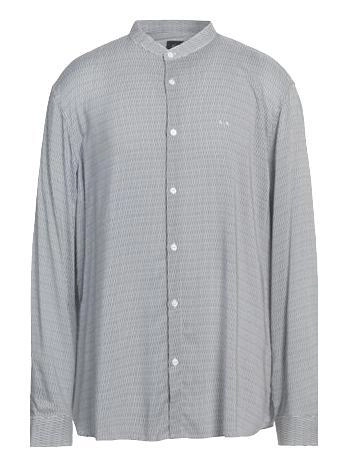 Armani Exchange Shirt Size Viscose - Light Grey