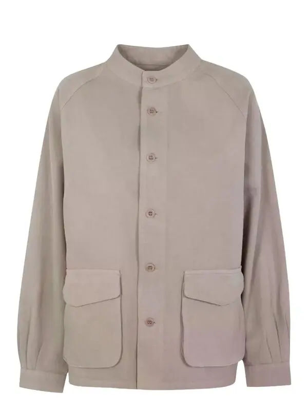 Labo.art Flap-pocket Cotton Jacket - Neutrals