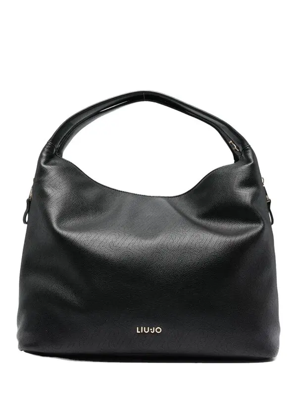 Liu Jo Tote Bag With Side-zip Detail - Black
