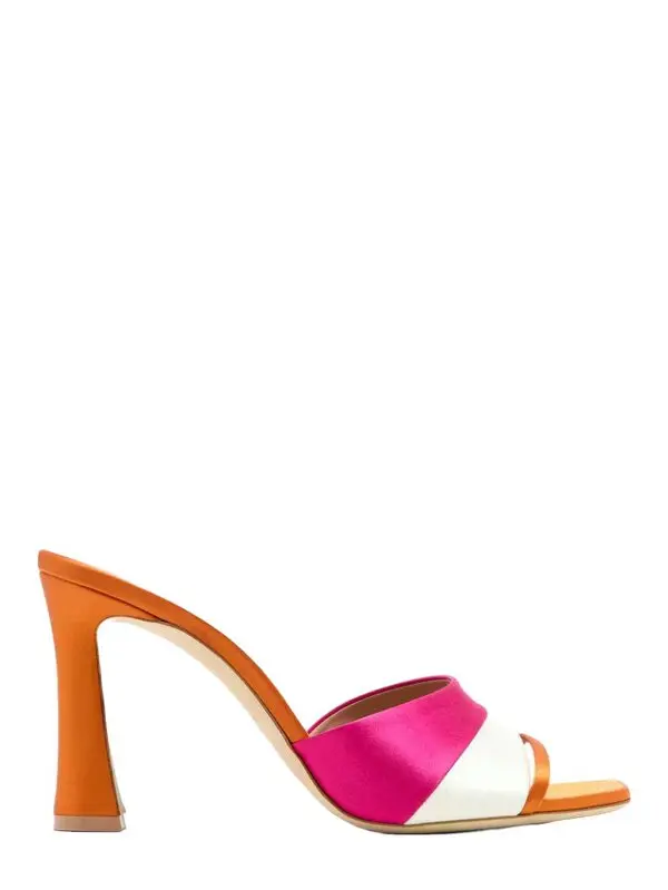 MALONE SOULIERS Roxanne Colorblock Sandals - Orange