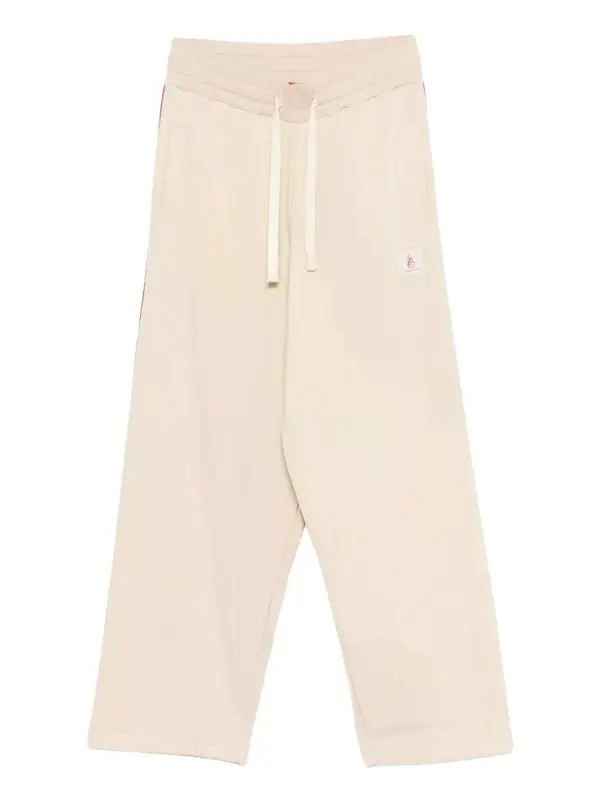 VISION OF SUPER Drawstring Stripe Track Pants - Neutrals