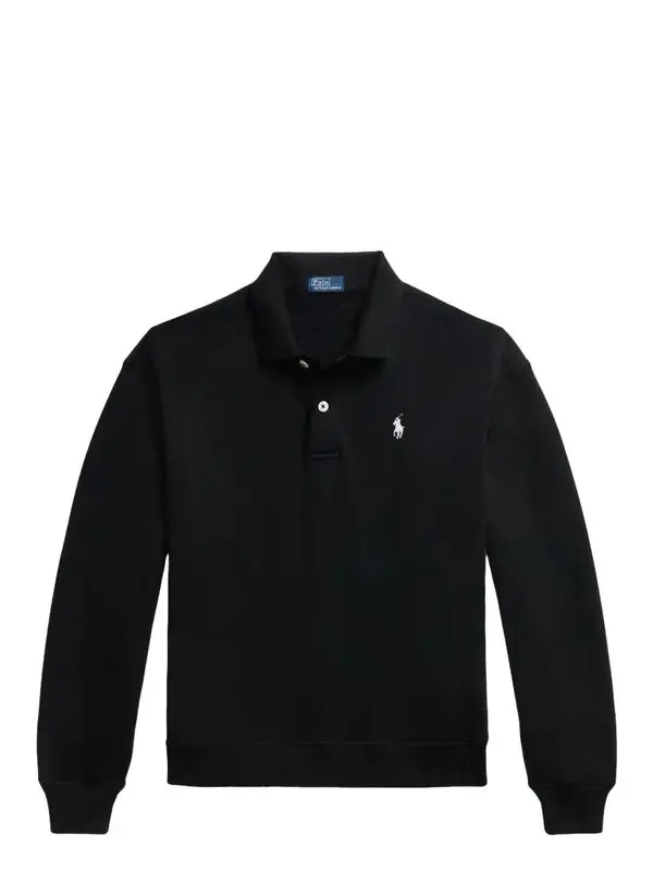 Polo Ralph Lauren Polo Collar Sweatshirt - Black