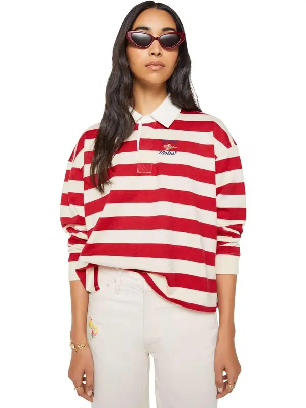 MOTHER X Merci Rugby Shirt - Red
