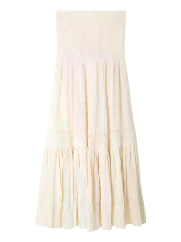 Sandro Ruffled Long Skirt | | Hn - Neutrals