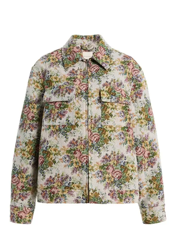 FAVORITE DAUGHTER The Birdie -print Jacket - Floral