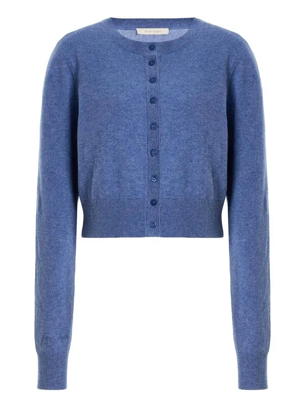 FAVORITE DAUGHTER Rebecca Cashmere Cardigan - Blue