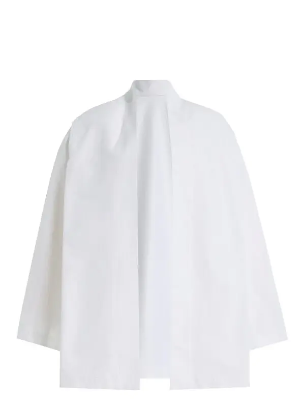 Alaïa Cotton Poplin Jacket - White