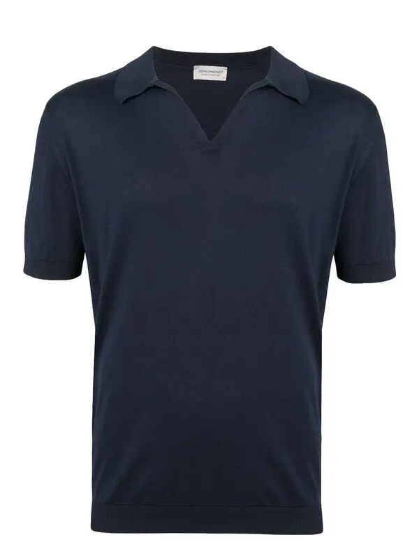 John Smedley Noah Polo - Blue