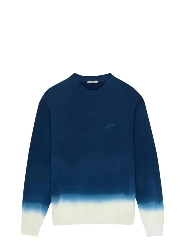 JW Anderson Dip Dye Sweatshirt - Blue