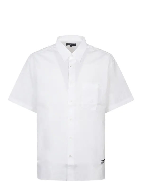 Comme Des Garçons Logo Shirt - White