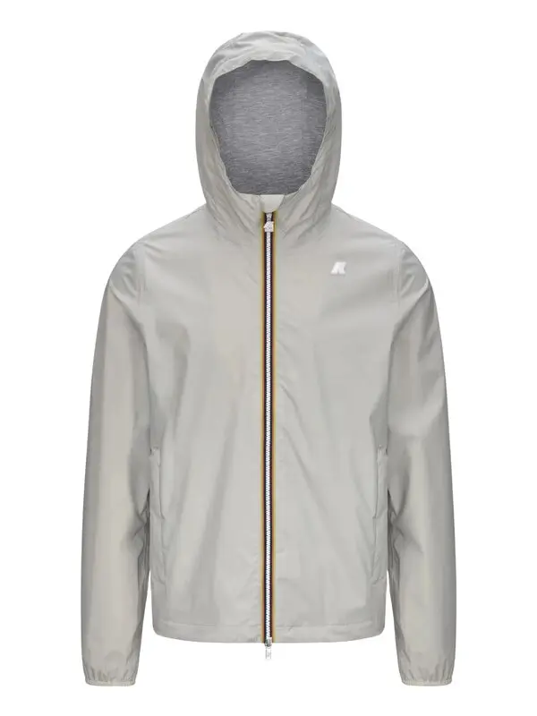 K-WAY Stretch Nylon Blouson Jacket - Beige