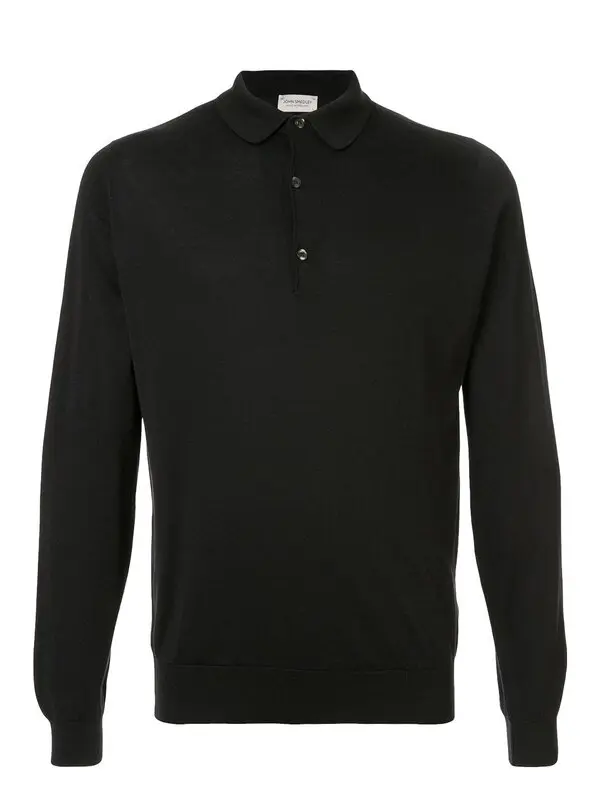 John Smedley Bradwell Shirt - Black