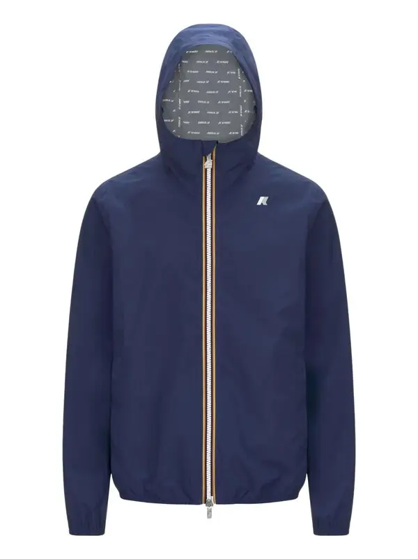 K-WAY Stretch Dot Jacket - Blue