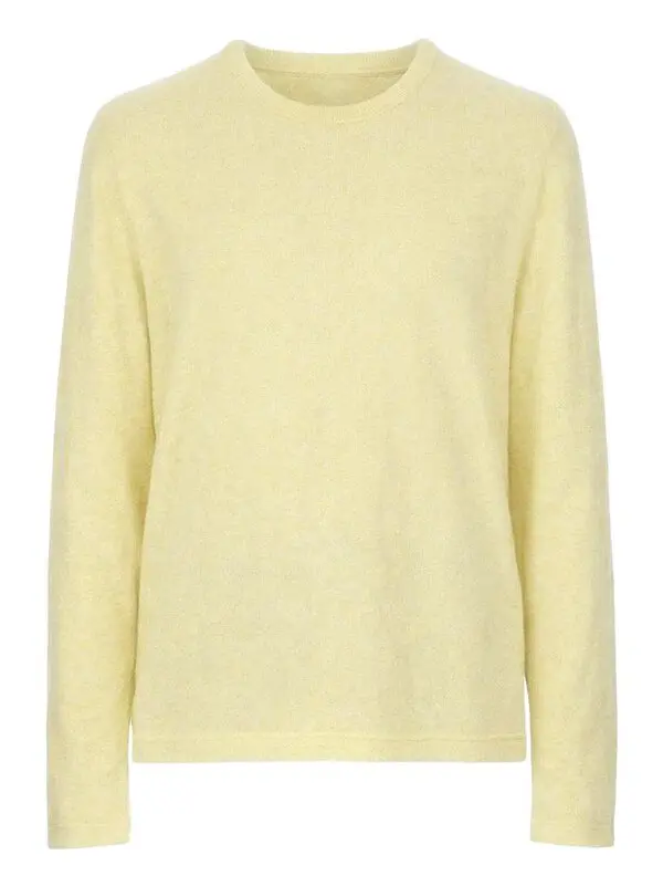 THE ROW Casas Cashmere Sweater - Yellow