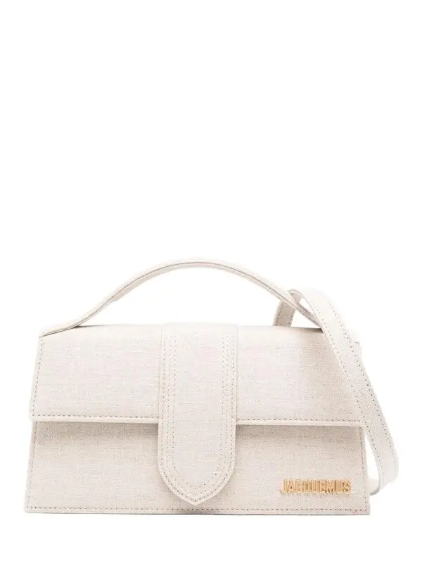 Jacquemus Le Grand Bambino Canvas Handbag - Beige