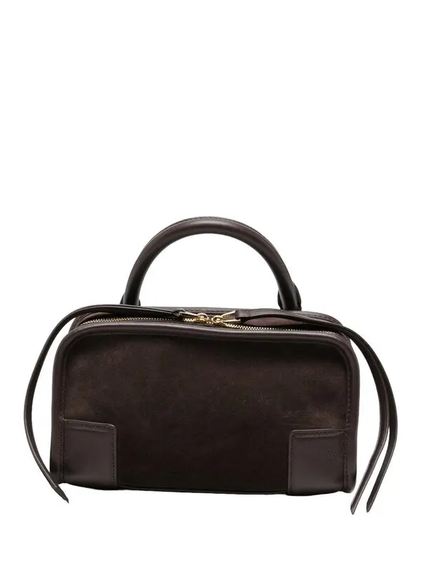 Loewe Amazona 180 Mini Leather Handbag - Brown