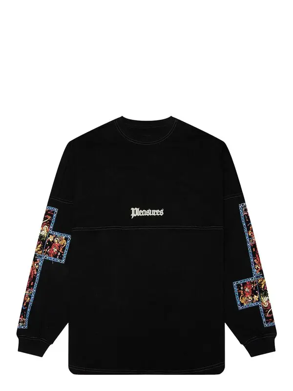 PLEASURES Blasphemy Long-sleeve - Black