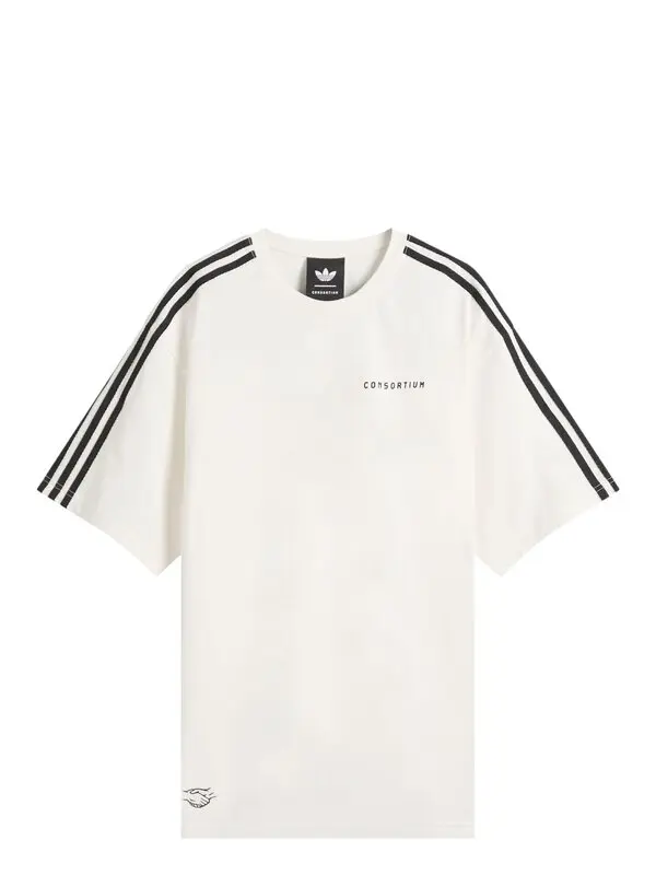 Adidas X Consortium T-shirt 'chalk - White