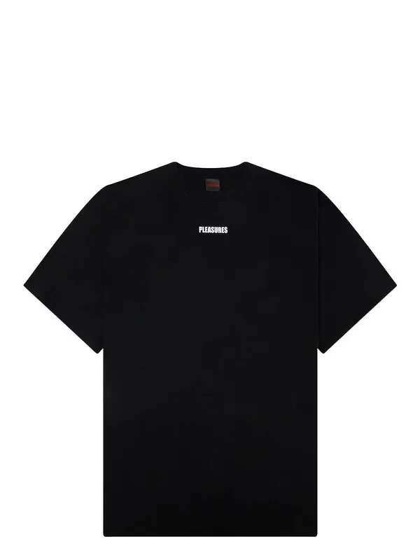 PLEASURES Wordmark T-shirt - Black